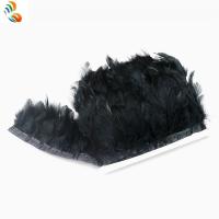 China DHL Shipping Turkey Chandelle Feather Fringe Trimming with Satin Ribbon Tape for sale