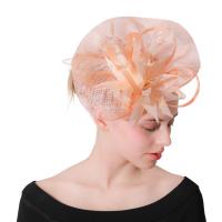 China 15*30 cm Party Decoration Sinamay Feather Fascinator with Express Shipping for sale
