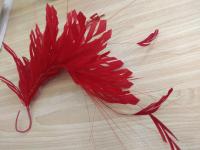 China Goose Feather Flower Mount with Wire Accessory Secure Shipping DHL UPS FEDEX EMS TNT for sale