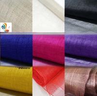China Customized Sinamay Millinery Fabric Anti Pill And Perfect For Custom Designs for sale