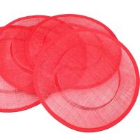 China Graduation Hat Decoration Sinamay Fascinator Hat Base For A Chic Look for sale