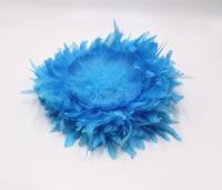 China 30*30 cm Handmade Hawaiian Feather Rattles Dyed Pattern Design for sale