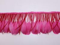 China Home Party Decoration Goose and Biot Feather Fringe Trim with Wire Accessory for sale
