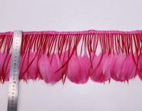China Home Party Decoration Goose and Biot Feather Fringe Trim with Wire Accessory for sale