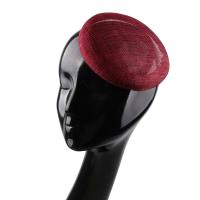 China Party Decoration Hat Fascinator Sinamay Base Express Shipping 14*14 cm for sale