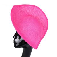 China 30*50 cm Goose Feather Sinamay Base for Making Fascinator Headwear and Headpieces for sale