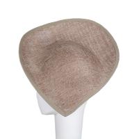 China 30*50 cm Goose Feather Sinamay Base for Making Fascinator Headwear and Headpieces for sale