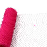 China 9 Inch Party Decoration Bridal Fabric Veil with Silk Screen Printing Technique for sale