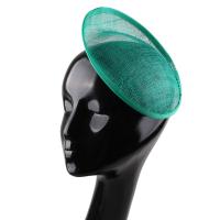 China Goose Feather Party Decoration Hat Fascinator with Sinamay Base Express Shipping for sale