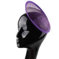 China Goose Feather Party Decoration Hat Fascinator with Sinamay Base Express Shipping for sale