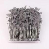China 4-6 inch Goose Feather Fringe Trim with Satin Ribbon Tapes Ideal and Quick Shipping for sale