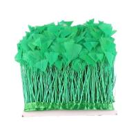 China 4-6 inch Goose Feather Fringe Trim with Satin Ribbon Tapes Ideal and Quick Shipping for sale
