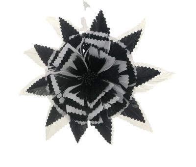 China Party Decoration Stripped Goose Feather and Biot Flower Mount for Worldwide Shipping for sale