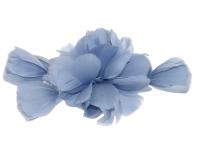 China Valentine's Day Goose Feather Flower Mount with Wire Accessory Craftsmanship for sale