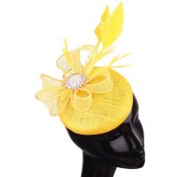China Stylish Sinamay Base and Feather Fascinator Hat for Shipping by DHL UPS FEDEX EMS TNT for sale