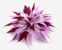 China Party Decoration Stripped Goose Feather Flower Mount for Shipping DHL UPS FEDEX EMS TNT for sale