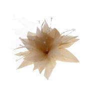 China 15*30 CM Goose Feather Flower Mount with Wire Accessory Shipping DHL UPS FEDEX EMS TNT for sale