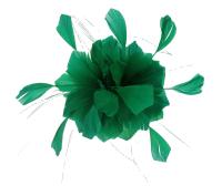 China Event Party Supplies Goose Feather Flower Mount with Wire Accessory of Superior for sale