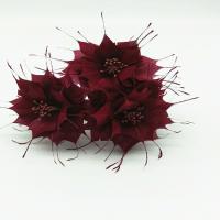 China Dyed Pattern Goose Feather Flower Mount Essential Millinery Supplies for Crafting for sale