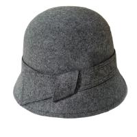 China Turkey Feather Wool Felt Hat Dyed Pattern for Department Stores for sale