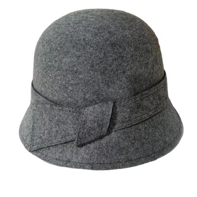 China Turkey Feather Wool Felt Hat Dyed Pattern for Department Stores for sale