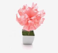 China Father's Day Occasion 10*20 cm Stripped Goose Feather Flower Mount with Wire Accessory for sale