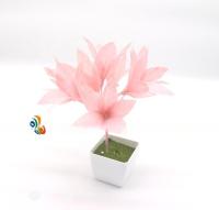 China Graduation Goose Feather Flower Mount with Wire Accessory Attachment for sale