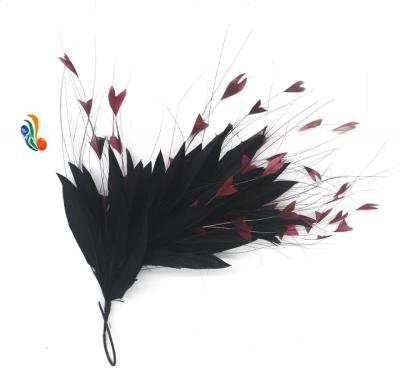 China Father's Day Party Decoration Coque and Goose Feather Headwear with Wire Accessory for sale