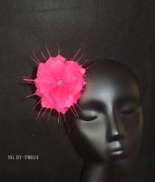 China Add a Touch of Sophistication with this Goose Feather Flower Mount and Wire Accessory for sale