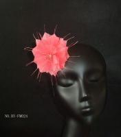 China Add a Touch of Sophistication with this Goose Feather Flower Mount and Wire Accessory for sale