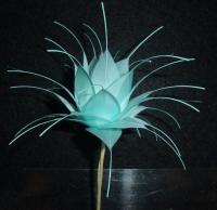 China Goose Feather Flower Mount Shipped Dyed Pattern 5*15 cm for sale