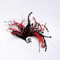 China Shipping DHL UPS FEDEX EMS TNT Goose Biot Feather Flower Mount with Wire Accessory 15*30 cm for sale