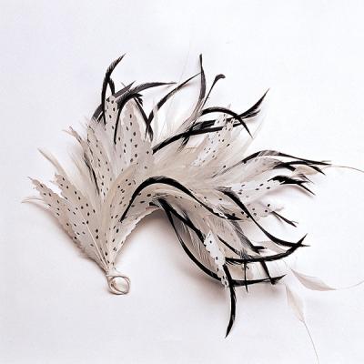 China Dyed Goose Feather Flower Mount with Wire Accessory and Shipping via DHL UPS FEDEX EMS TNT for sale