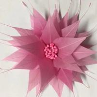 China Fast Shipping DHL UPS FEDEX EMS TNT Goose Feather Flower Mount with Wire Accessory for sale