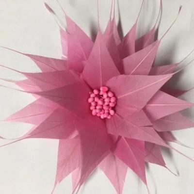 China Fast Shipping DHL UPS FEDEX EMS TNT Goose Feather Flower Mount with Wire Accessory for sale