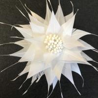 China Shipping DHL UPS FEDEX EMS TNT Goose Feather Flower Mount with Wire Accessory for sale
