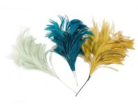 China Chicken Feather Flower Mount with Wire Accessory and FEDEX Shipping Guaranteed for sale