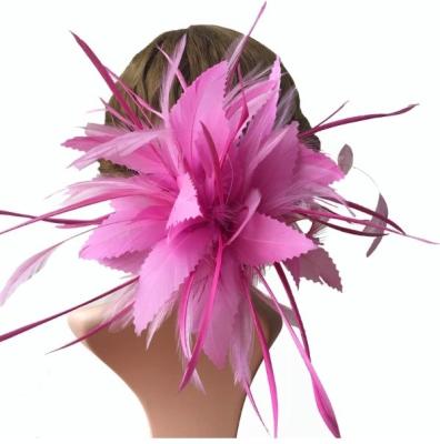 China 15*15 cm Goose Feather Flower Mount Wire Accessory for Professional Presentation for sale