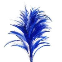 China 15*15 cm Hackle Feather Flower Mount with Wire Accessory Pattern Dyed Craftsmanship for sale