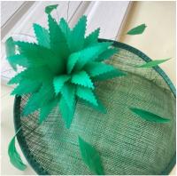 China 15x15 Cm Flower Feather Mounts Stripped Goose Feather With Wire Accessory for sale
