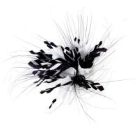China Event Party Supplies Goose Feather Flower Mount with Wire Accessory Fast and Shipping for sale