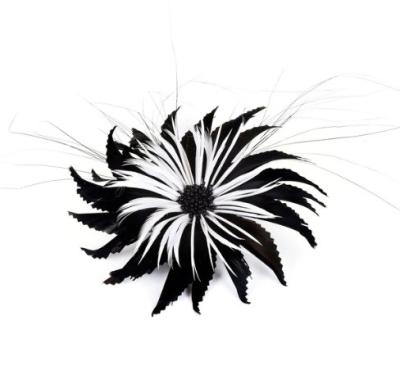 China Goose Feather Flower Mount with Wire Accessory Event Party Supplies Shipping Solution for sale