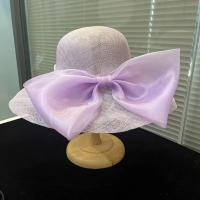 China Tea Party Decoration Millinery Supplies Sinamay Hat Fascinator for sale