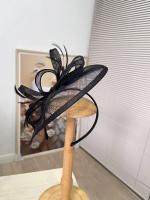 China Millinery Supplies Sinamay Feather Fascinator  10*20 cm for sale