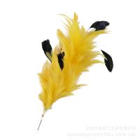 China Millinery Supplies Fascinator Hat Decoration Hackle Feather Flower for sale
