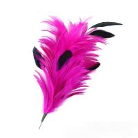China Millinery Supplies Fascinator Hat Decoration Hackle Feather Flower for sale