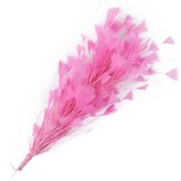 China Millinery Supplies Fascinator Hat Decoration Triangle Feather Flower for sale