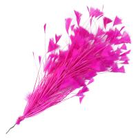 China Millinery Supplies Fascinator Hat Decoration Triangle Feather Flower for sale