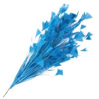 China Millinery Supplies Fascinator Hat Decoration Triangle Feather Flower for sale