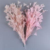 China Millinery Supplies Fascinator Hat Decoration Triangle Feather Flower for sale